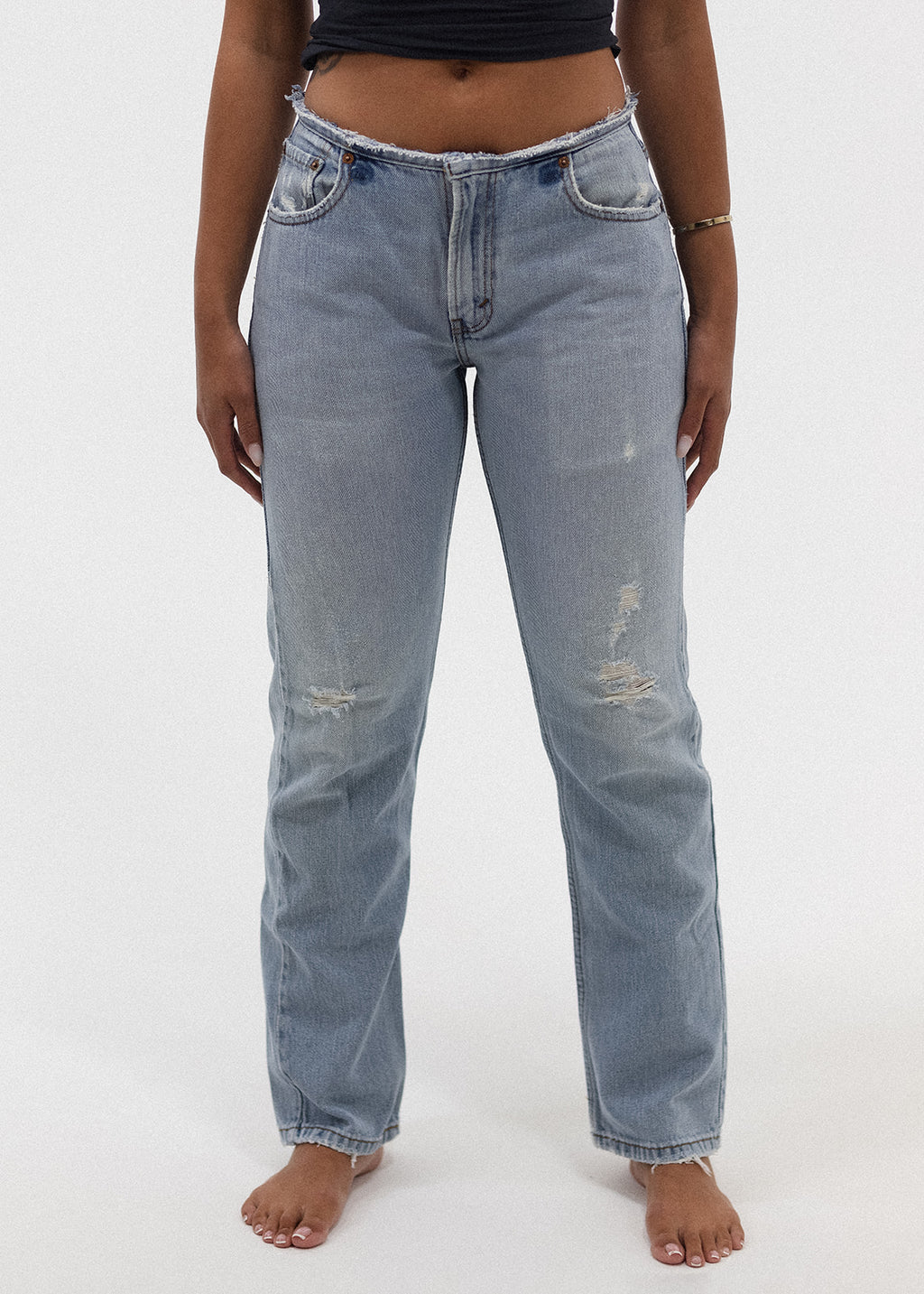 Undone Mini Rise Jean – aligrace